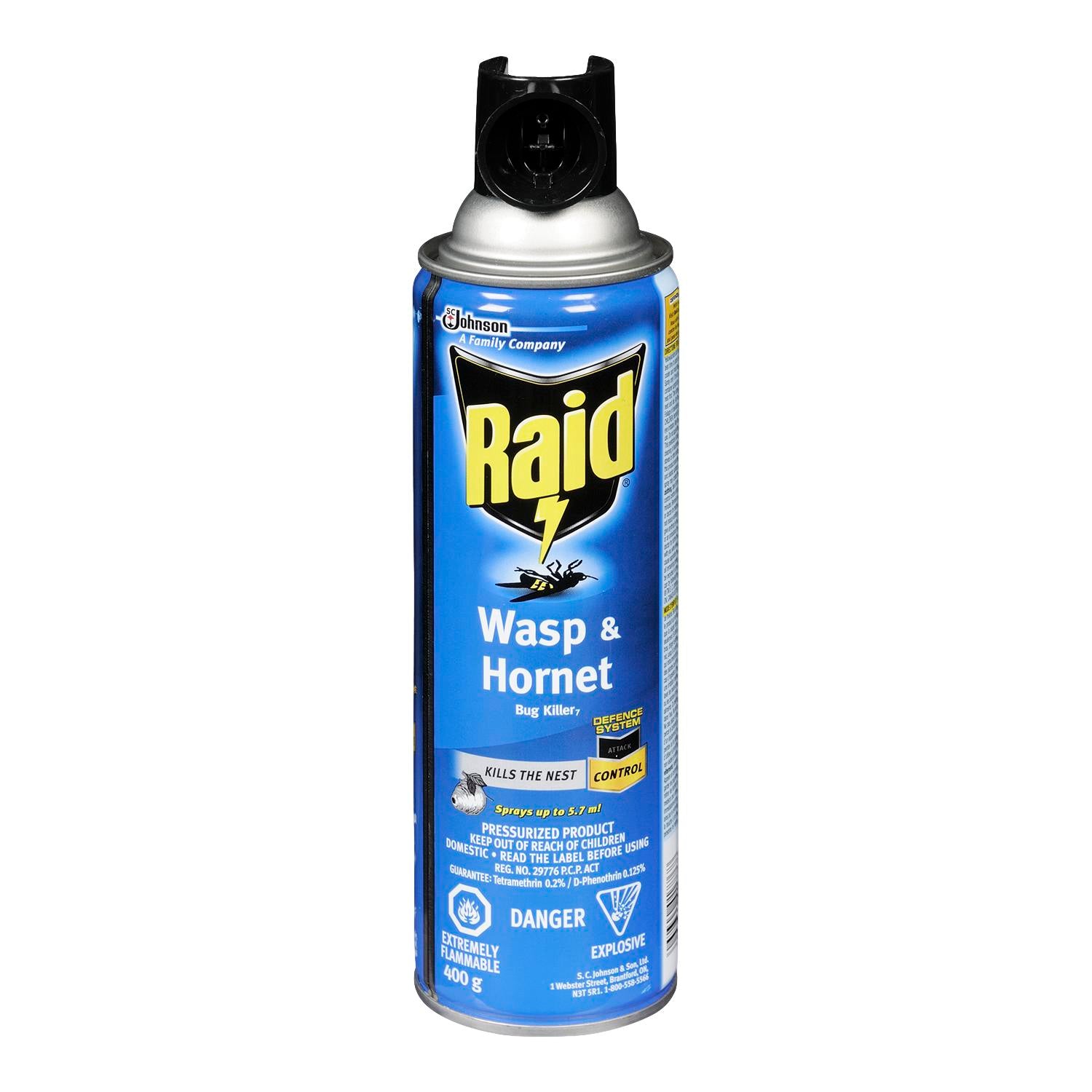 SCJ - RAID WASP & HORNET KILLER 400GR